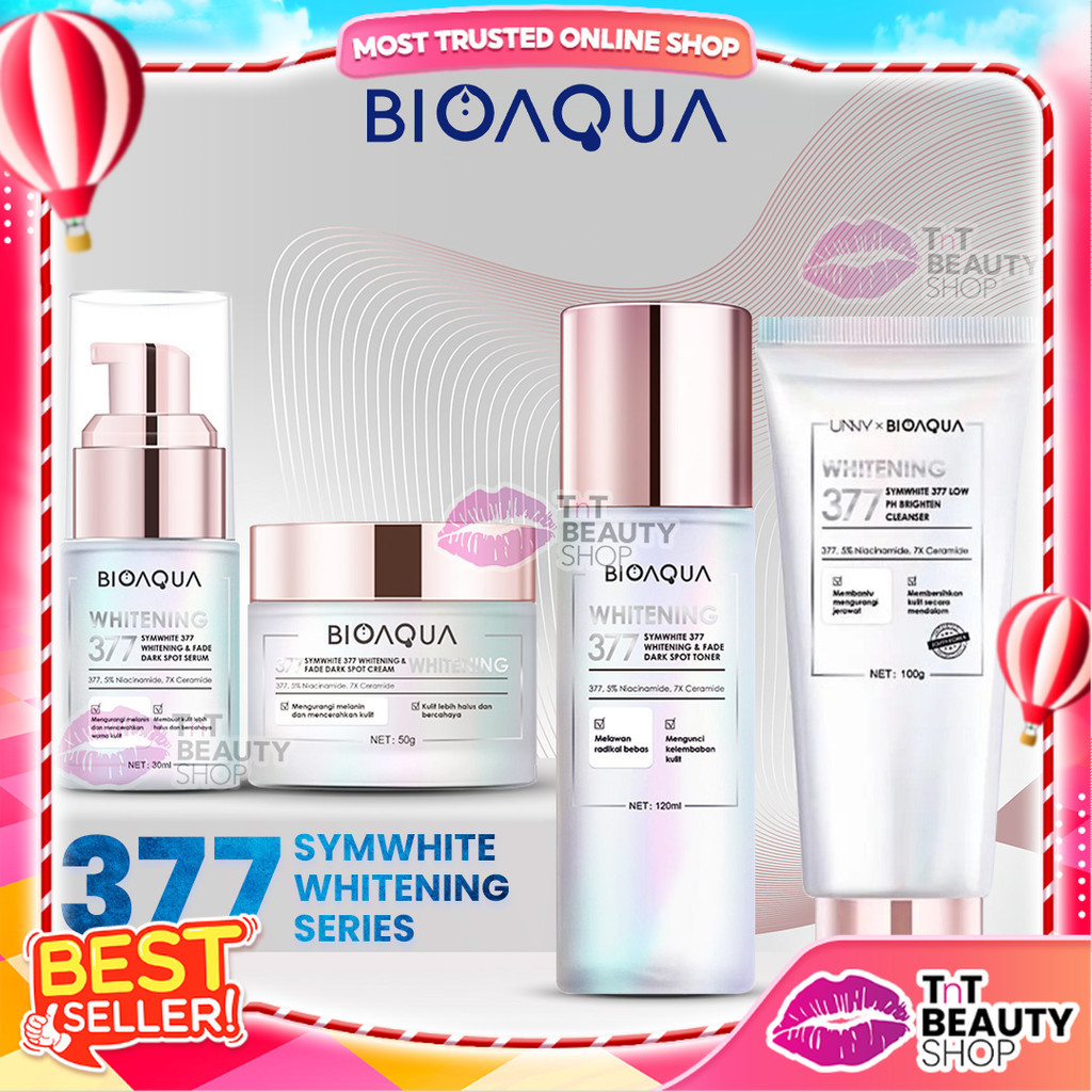Jual BIOAQUA SymWhite 377 Whitening & Fade Dark Spot SERIES | Serum Wajah Glowing 30ml ...
