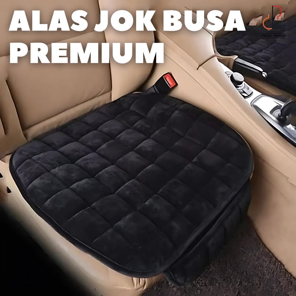 Jual Alas Duduk Kursi Mobil Single Busa Lembut Empuk Anti Licin Car ...