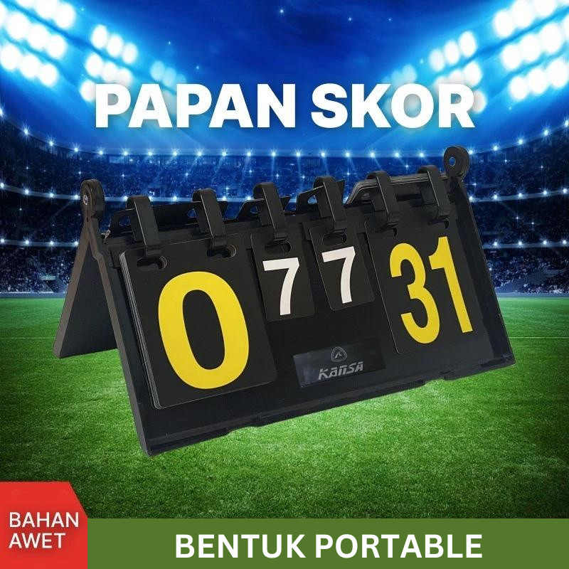 Jual PAPAN SCORE / COACH BOARD KANSA / PAPAN SKOR PERTANDINGAN OLAHRAGA ...