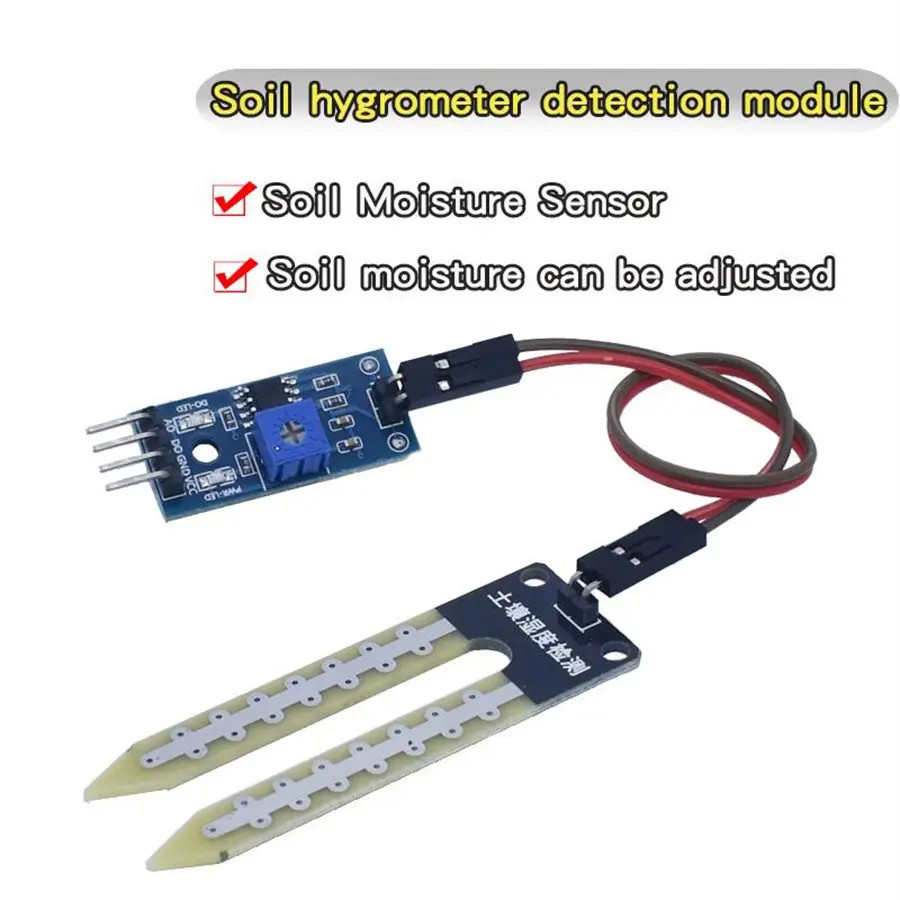 Jual Sensor Kelembaban Tanah Soil Moisture ARDUINO Modul Hygrometer ...