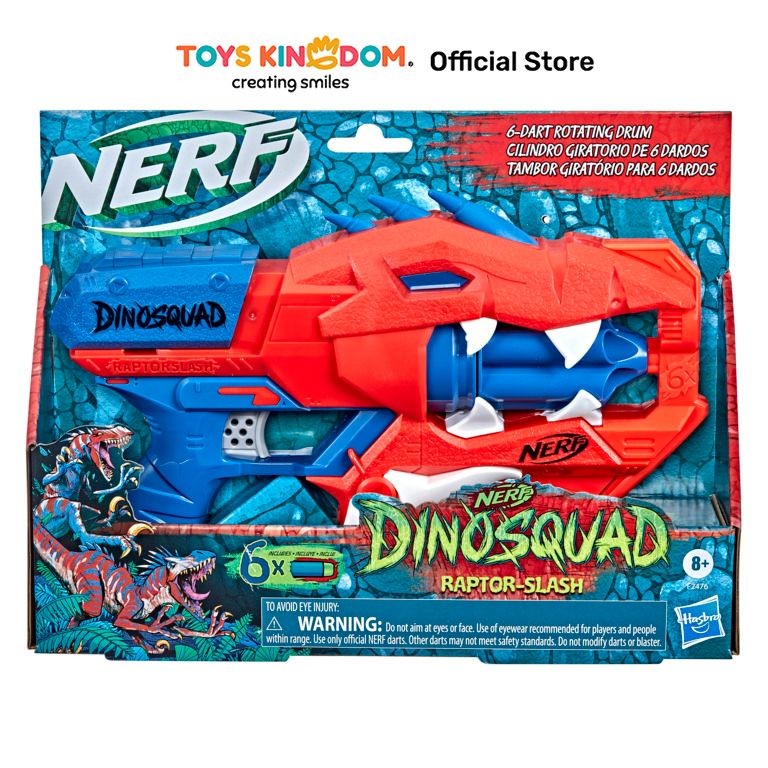 Jual Toys Kingdom Nerf Dinosquad Raptor Slash F2476 Toys Kids Toy ...