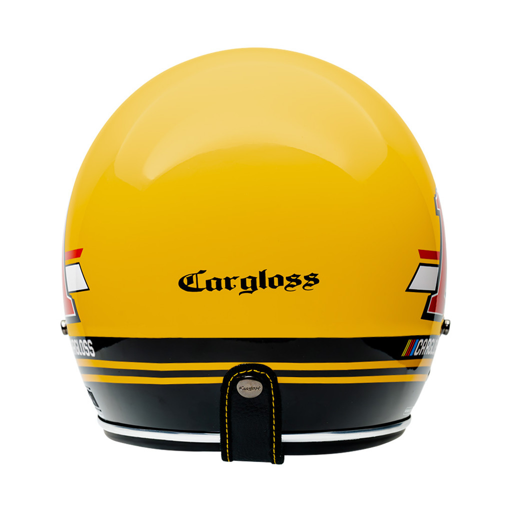 Jual Cargloss CFM 2 Nascar Series Retro Helm Half Face - Atlanta Yellow ...