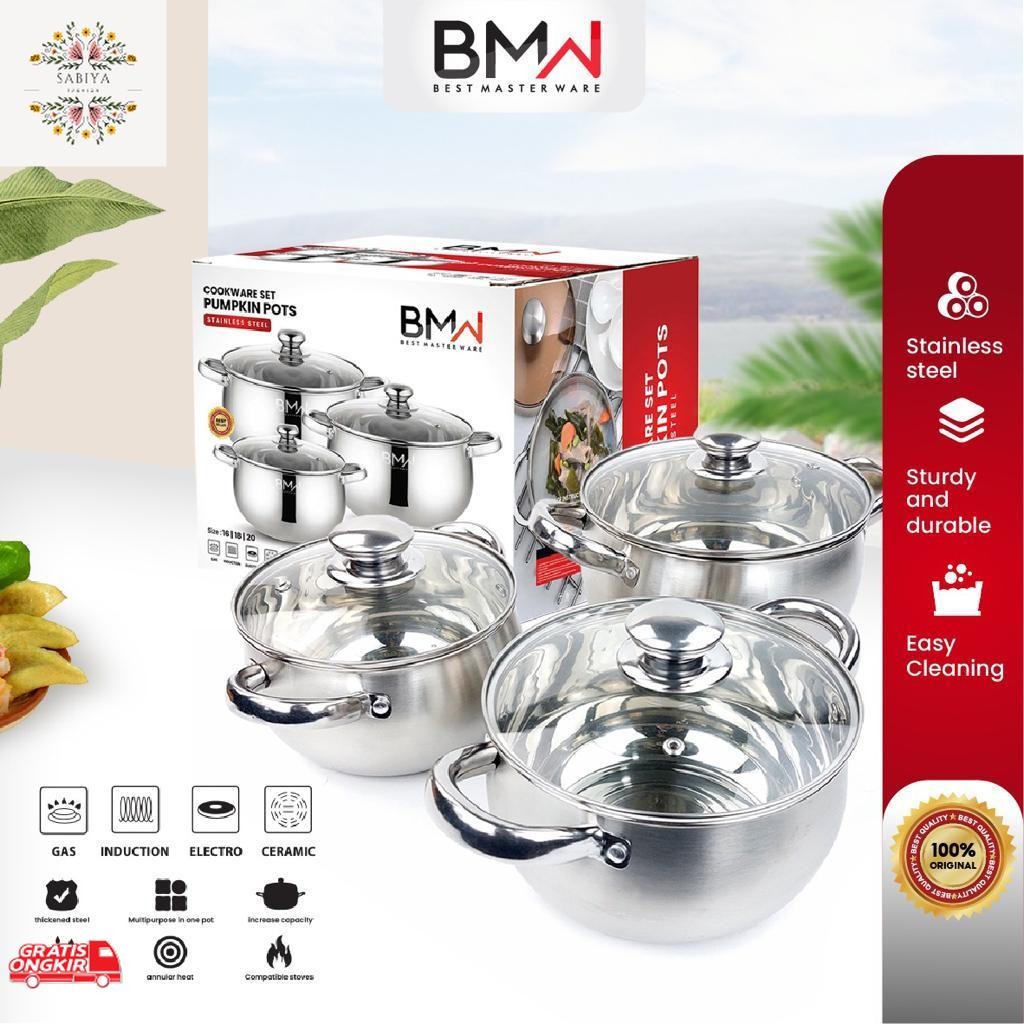 Jual Alat Masak / BMW Kitchen Ware - Panci Labu Panci Sop Panci Rebus 1 ...