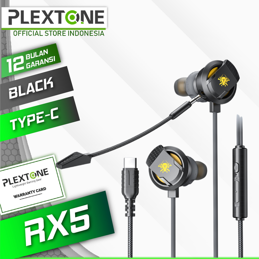 Jual PLEXTONE RX5 Gaming In-Ear Headset Tracker IV Speakers with ...