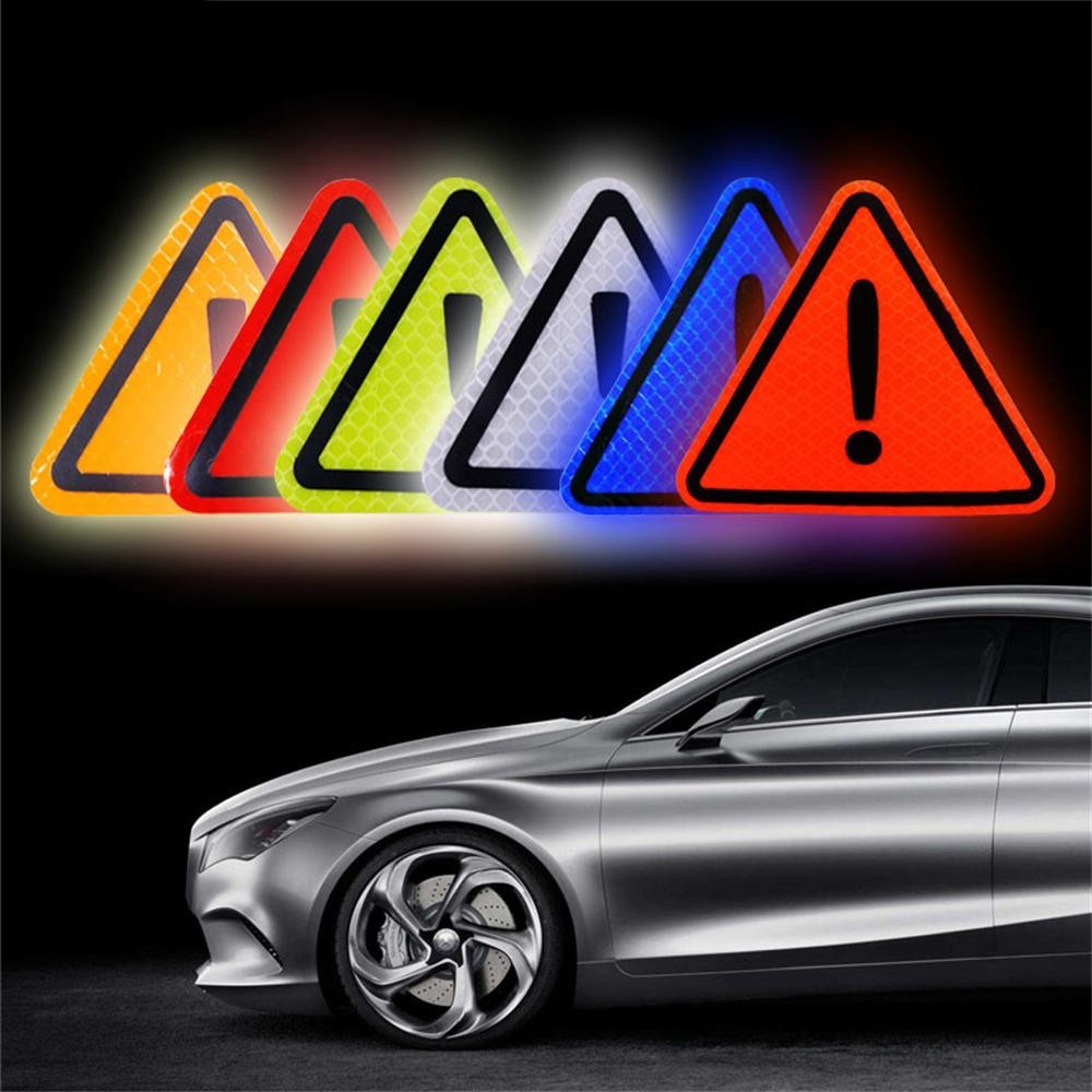 Jual Car Reflective Stickers Tape Emergency Malfunction Warning Night ...