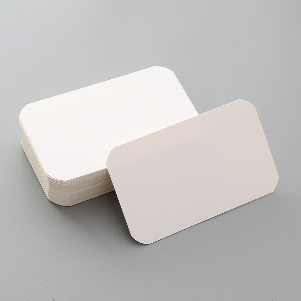 Jual 100pcs/box Business Card Note DIY Message Word Thanks Greeting ...