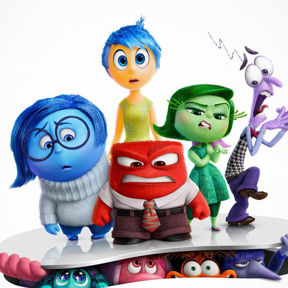 Jual New Inside Out 2 Plush Anxiety Doll Cute Joy Fear Anger Disgust ...