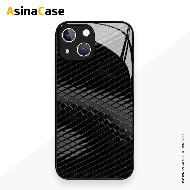 Jual Case Kaca Soft Edge Untuk iPhone Case 15 14 13 12 11 Pro Max SE ...