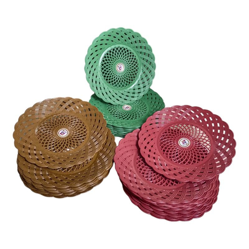 Jual PIRING ROTAN/PIRING PLASTIK/PIRING PECEL LELE EKONOMIS | Shopee Indonesia