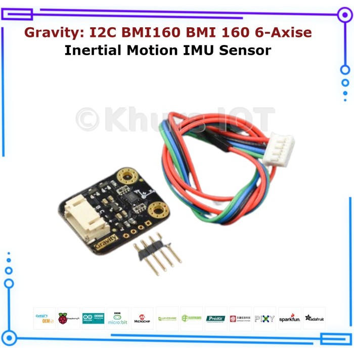 Jual JS99 Gravity: I2C BMI160 BMI 160 6-Axis Inertial Motion IMU Sensor ...