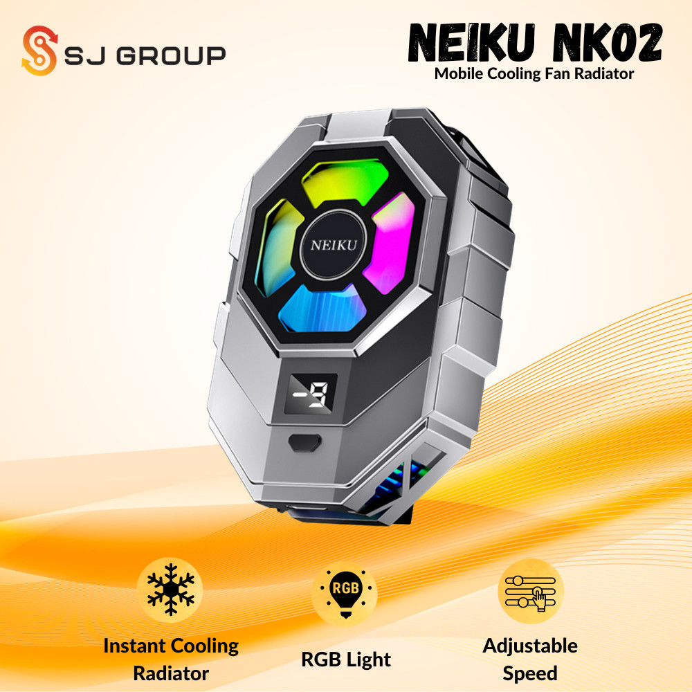 Jual NEIKU NK02 Funcooler Mobile Fan Cooler Pendingin HP Peltier ...