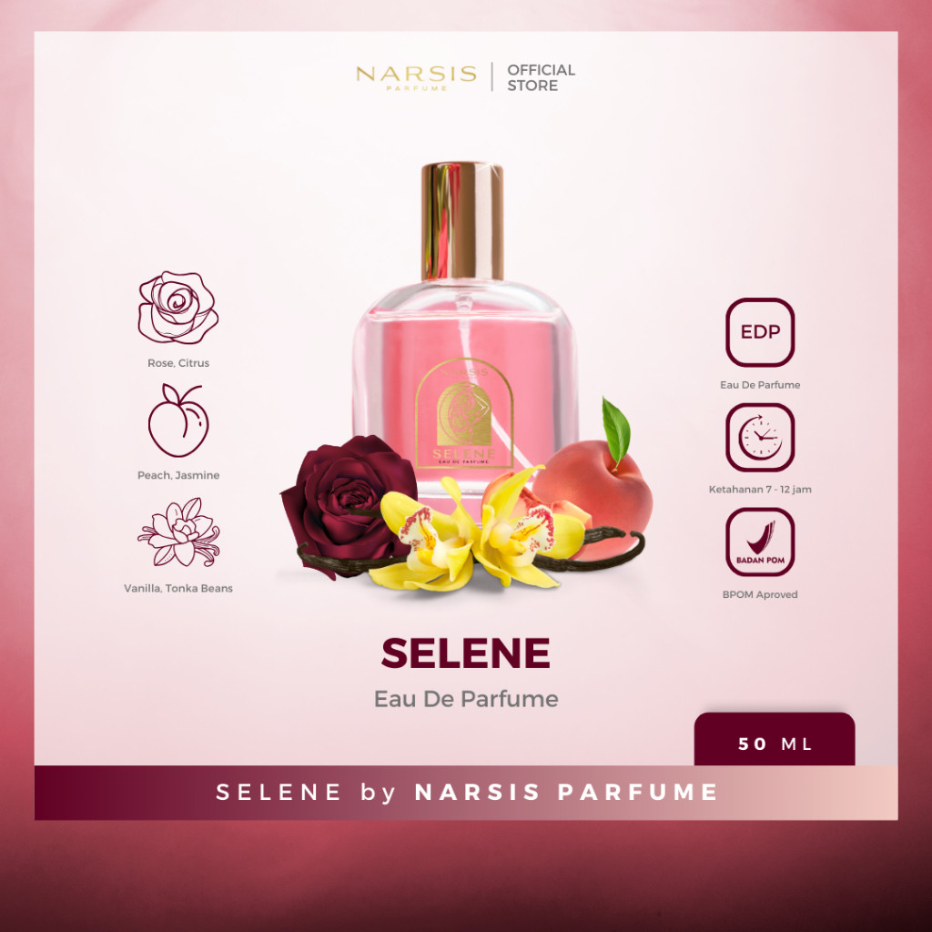 Jual NARSIS SELENE | Parfum Wanita | Eau de Parfume 50mL | Fresh dan ...