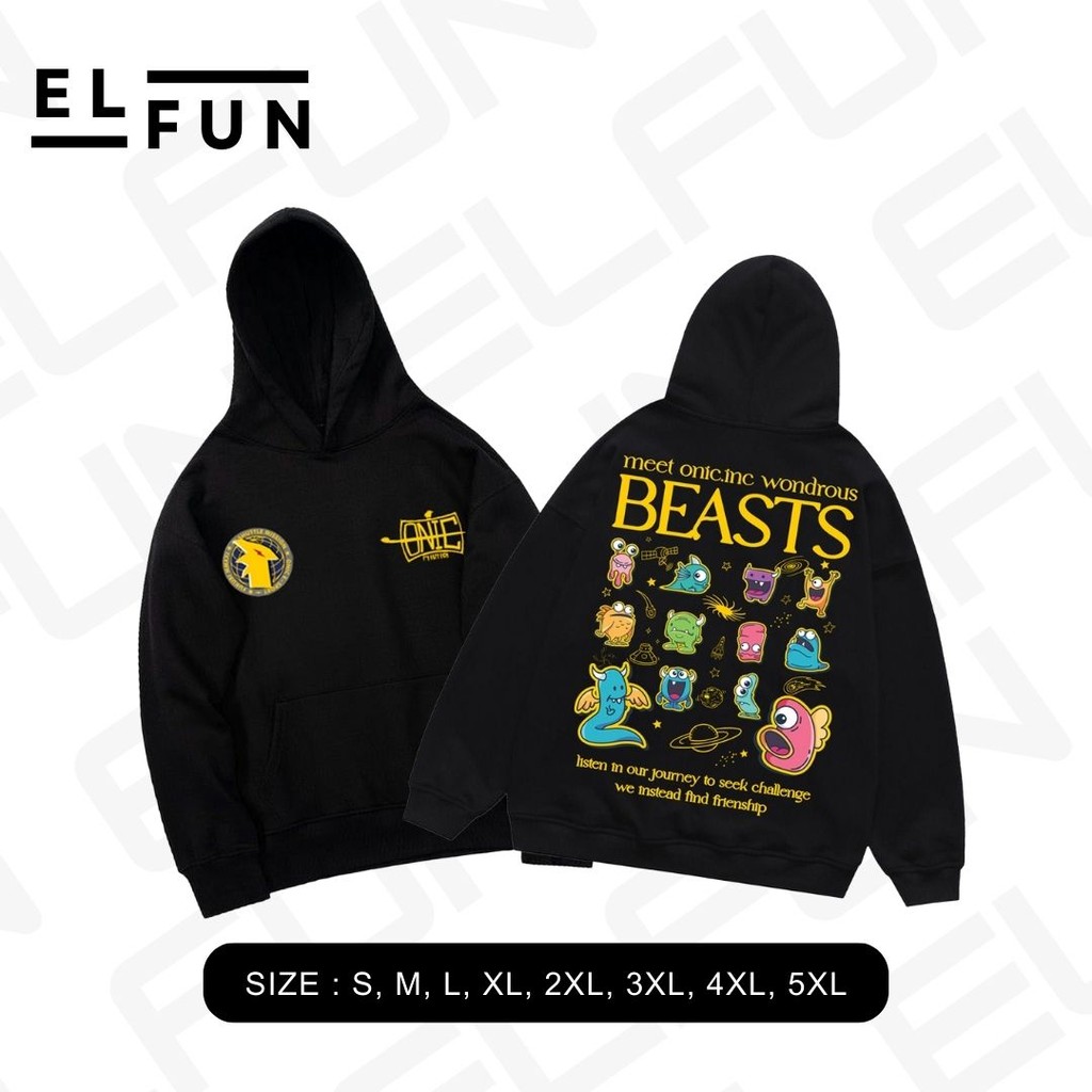 Jual jaket hoodie onic varsity onic oversize S XL L M XXL XXXl XXXXXl ...