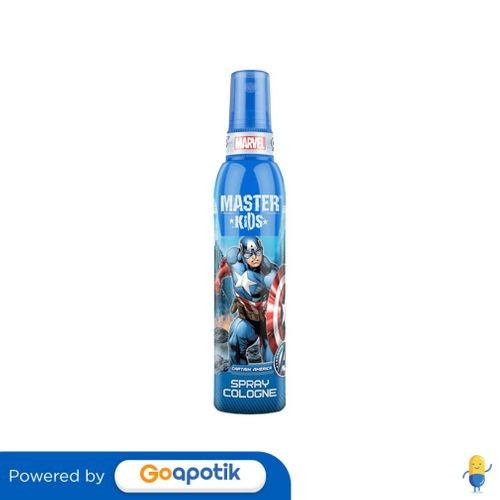 Jual Master Kids Spray Cologne Captain America 100 Ml | Shopee Indonesia
