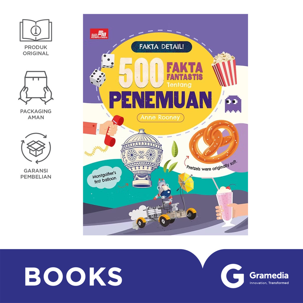 Jual FAKTA DETAIL! 500 FAKTA FANTASTIS TENTANG PENEMUAN | Shopee Indonesia