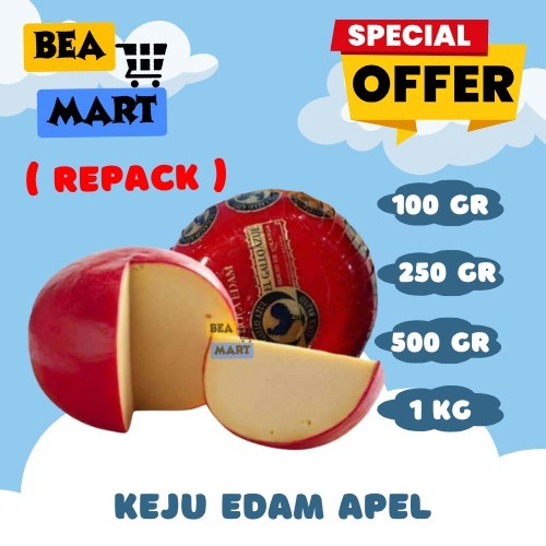Jual Keju Edam / Keju Apel Bola 500gr 1kg | Keju Kastengel Repack 500 ...