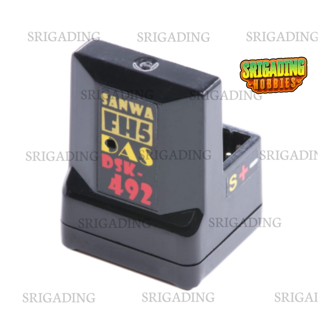 Jual Dasmikro DSK-492N FH5 Compatible Antenna Free Receiver For SANWA FH-5 M17 MT-5 MT-R FHSS-5 ...