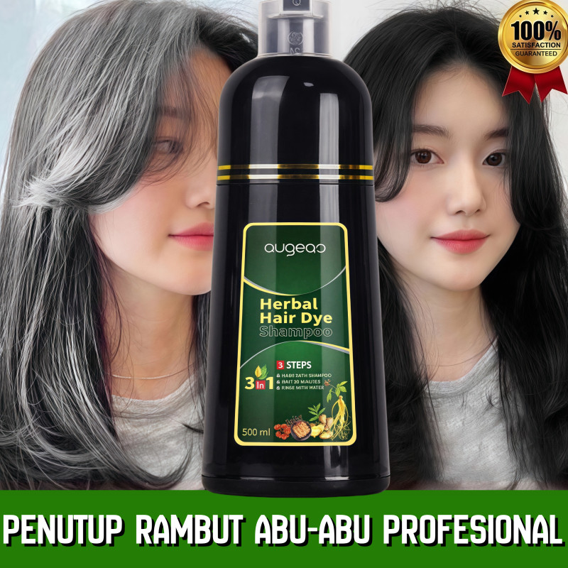 Jual Pewarna rambut hitam 500ml Pewarna rambut untuk menutupi uban ...