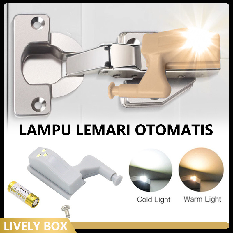 Jual Lampu LED Engsel Kabinet Otomatis/ Hinge Light Otomatis Nyala LED ...