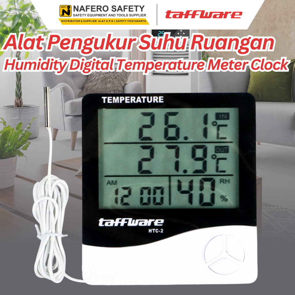 Jual Alat Pengukur Suhu Ruangan Kelembaban Termometer / Temperature ...
