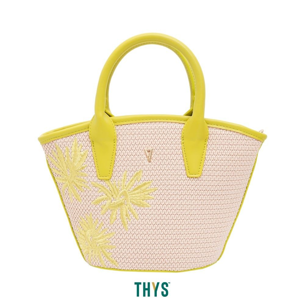 Jual Thys Tas Tangan Beach Woven - Hijau Lime | Shopee Indonesia