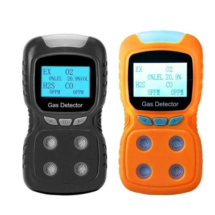 Jual new Gas Detector Tester 4in1 EX O2 H2S CO Analyzer Gas Density ...