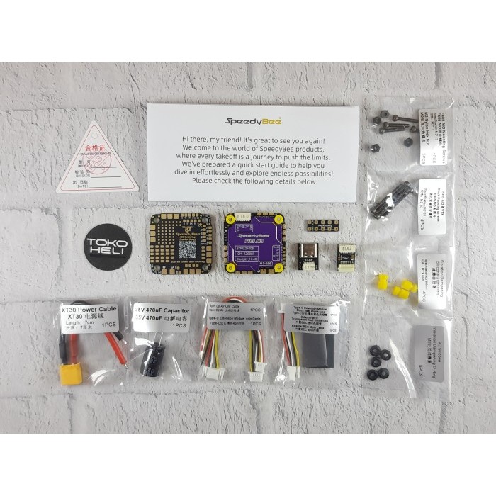 Jual SpeedyBee F405 AIO 40A 3-6S Bluejay Flight Controller AIO FC ESC ...