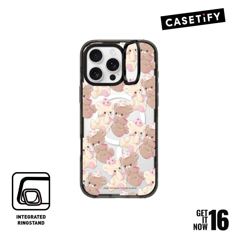 Jual Case For iPhone 16 Pro Max Casetify MagSafe Impact Ring Vanilla ...