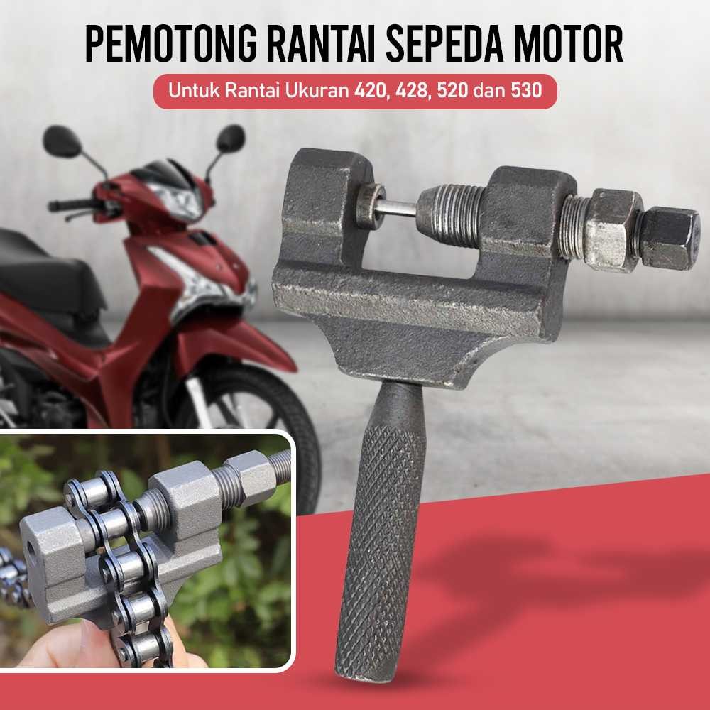 Jual Alat Potong Rantai Sepeda Motor Chain Breaker 420-530 / Besi ...