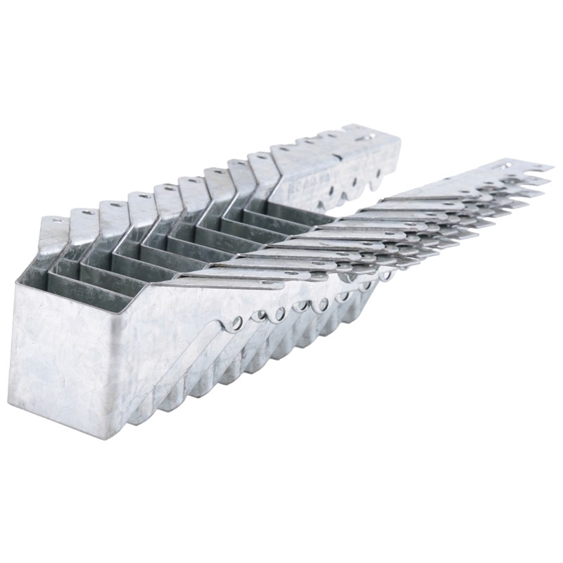 Jual 10 PCS 2X6 Joist Hanger Gauge Double Shear Face Mount Joist Hanger ...