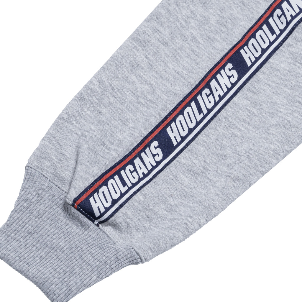 Jual HOOLIGANS Hoodie Bold Deux Tape Brand Misty | Shopee Indonesia