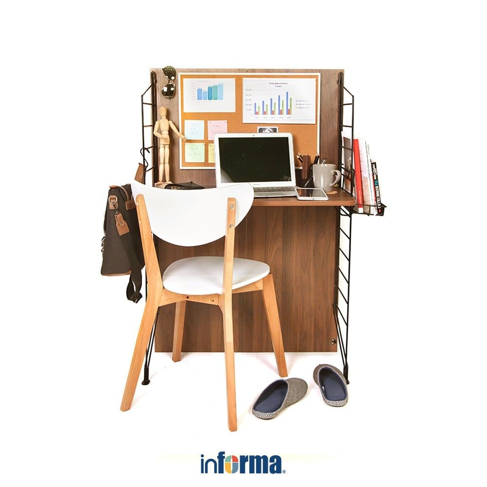 Jual Informa Hero Meja Kantor Modular 09 - Cokelat Oak Office Table ...