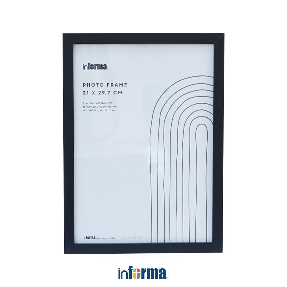Jual Informa A4 Bingkai Foto - Hitam Pigura Aesthetic Frame Tempat Foto ...