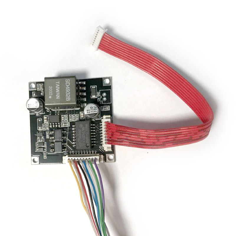 Jual Smart POE CCTV module PCB board 48V input Power Over Ethernet 12V ...