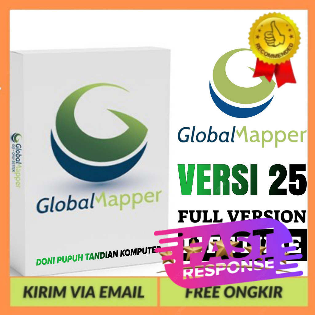 Jual BELI 3 GRATIS 1 Global Mapper Pro Versi 25 Full Version Lifetime ...