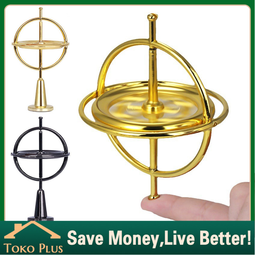 Jual Gyroscope Spinner Toy Self-Balancing Anti-Gravity Bahan Metal ...