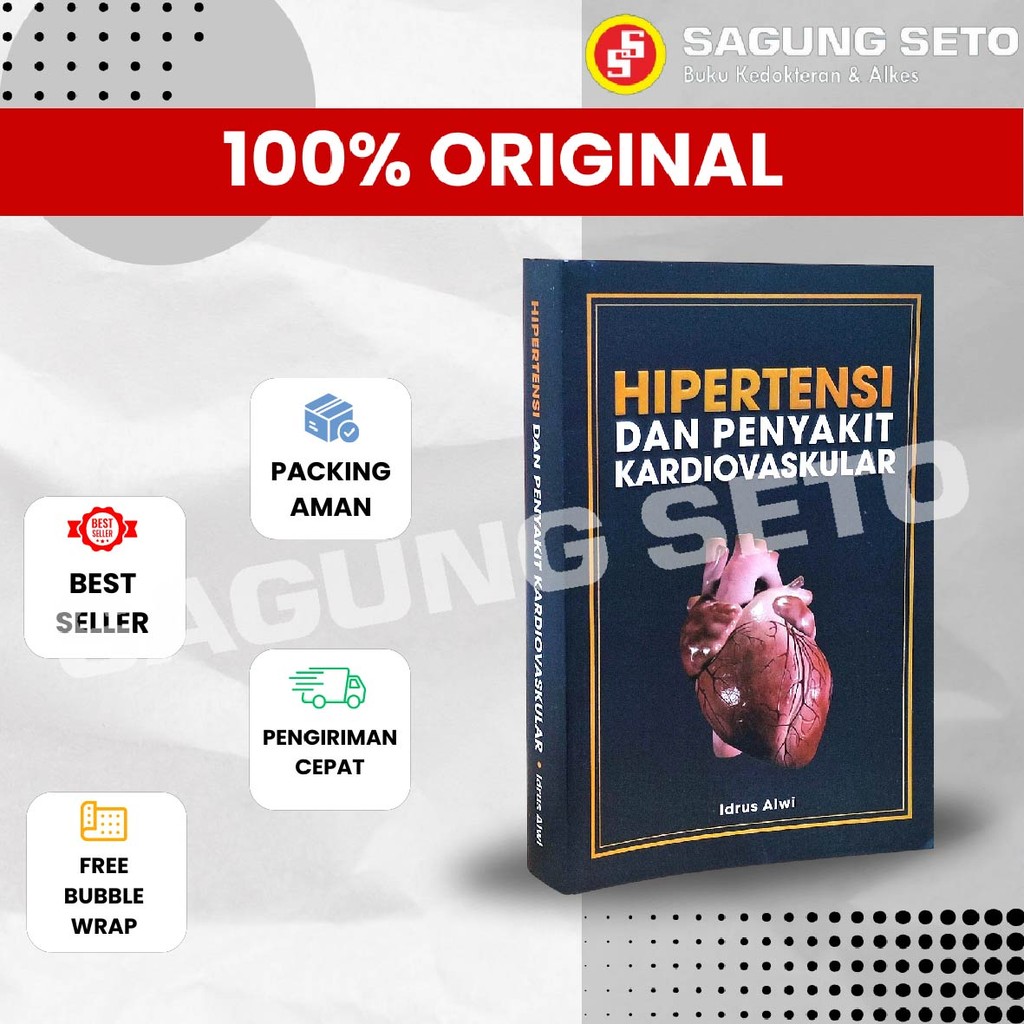 Jual BUKU HIPERTENSI DAN PENYAKIT KARDIOVASKULAR - IDRUS ALWI / JANTUNG ...