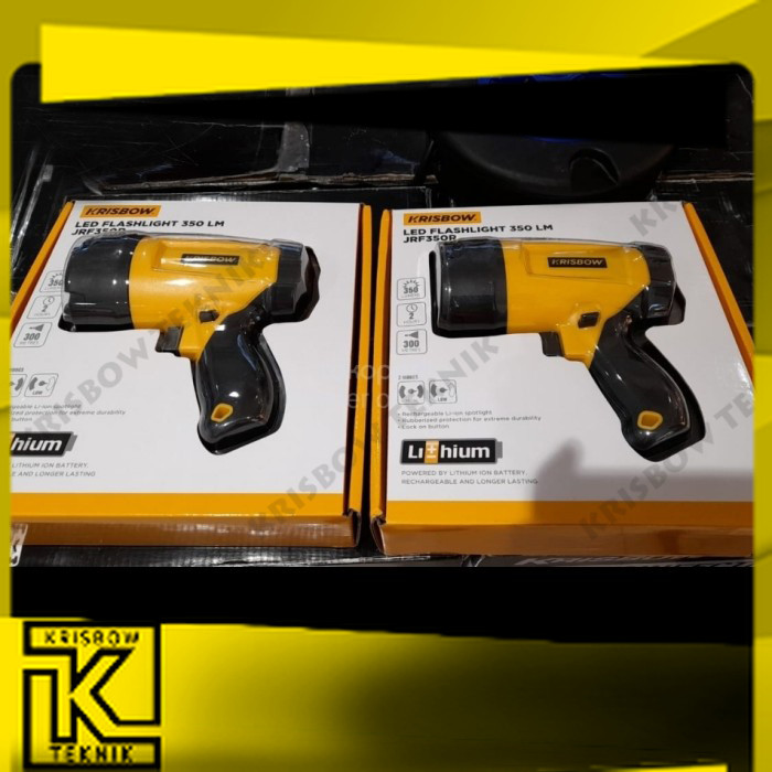 Jual WORKLIGHT SENTER RECHARGE LED 350 LUMEN KRISBOW SENTER LED 300 ...