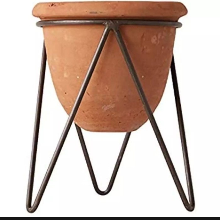 Jual STANDING RAK POT MINI/RAK POT MINI PLANTER/RAK TANAMAN HIAS BESI ...