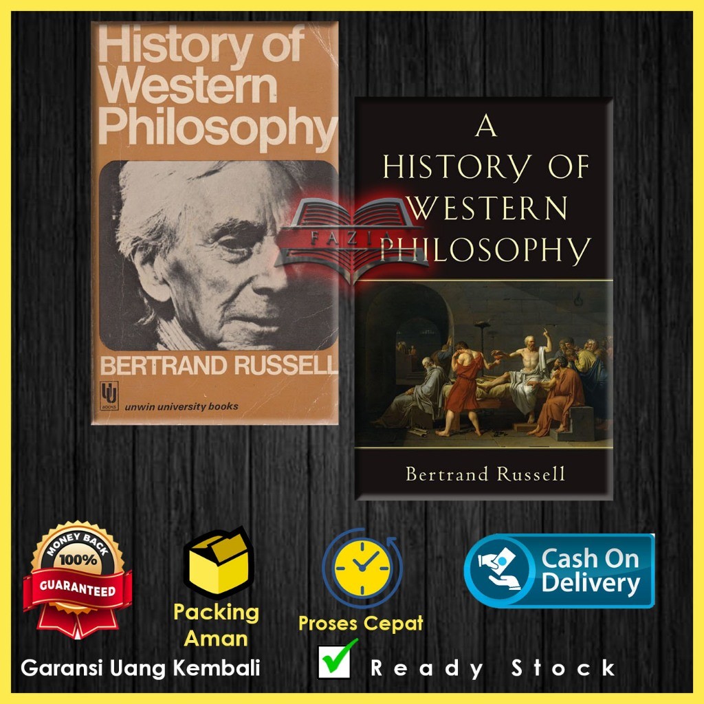 Jual The History of Western Philosophy by Bertrand Russell (English ...
