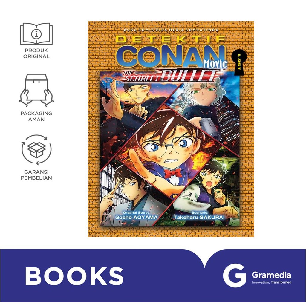 Jual Detektif Conan Movie: The Scarlet Bullet (Last) | Shopee Indonesia