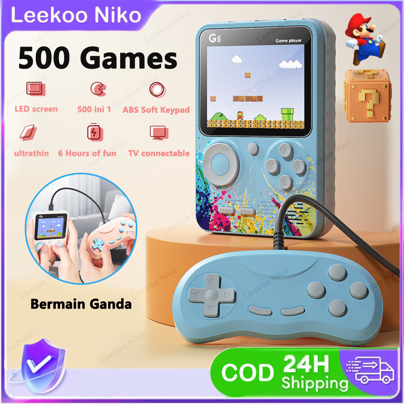Jual 【COD】500 in 1 Game Boy Portable Game Player Portable G5 Gamepad ...