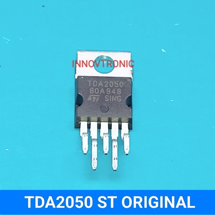 Jual IC TDA2050 TDA-2050 ST ORIGINAL 25W Mono Hi-Fi Audio Amplifier ...