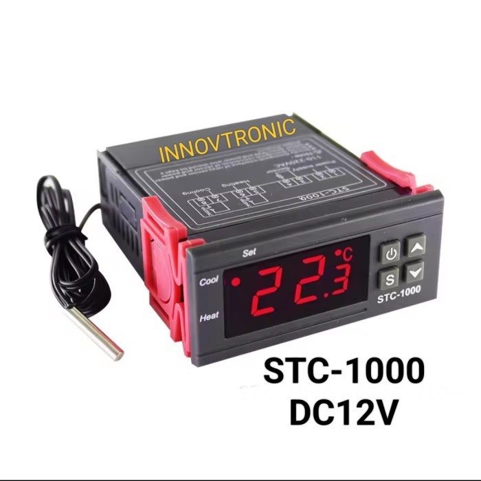 Jual STC1000 Cool Heat Digital Temperature Controller Thermostat ...