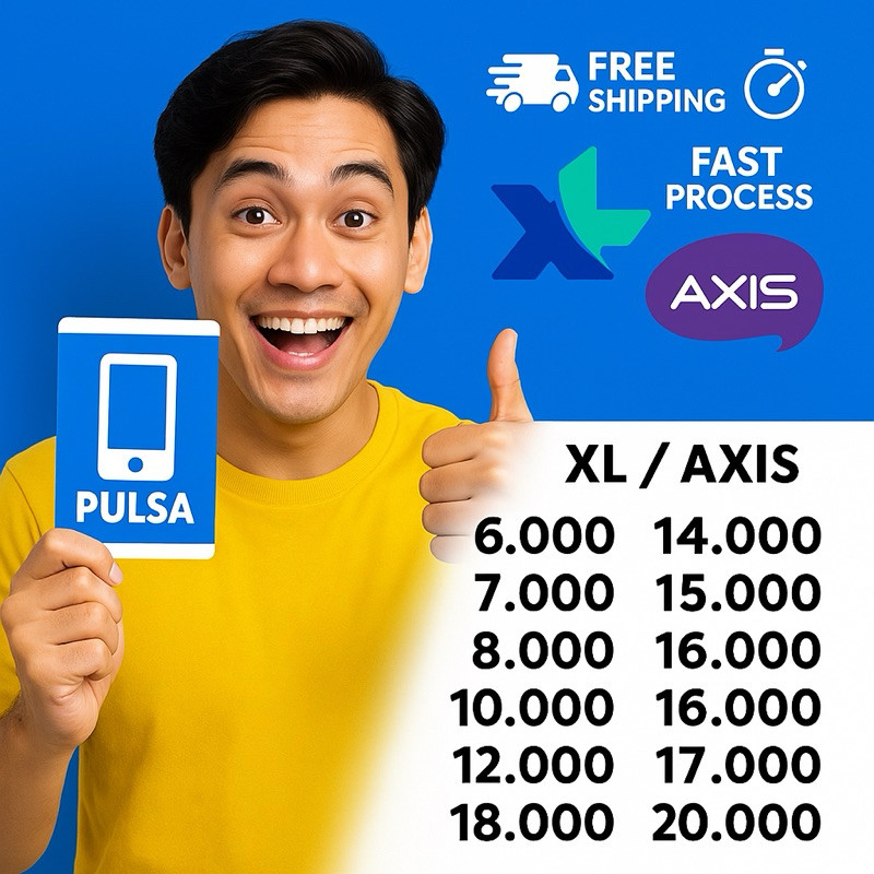 Jual PULSA XL AXIS 6K - 20K TRANSFER MURAH (6000 - 20000) | Shopee ...
