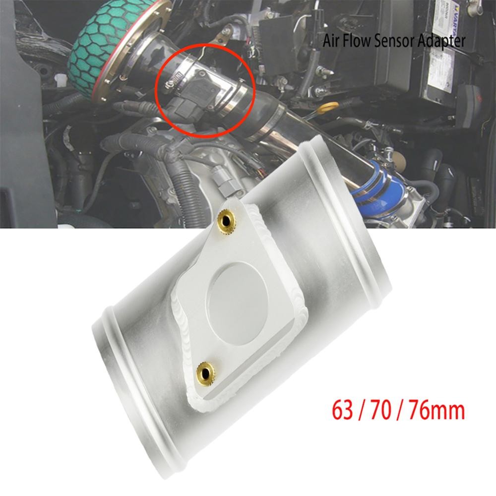 Jual Air Flow Sensor Adapter Performance Air Intake Meter Mount 63 70 ...