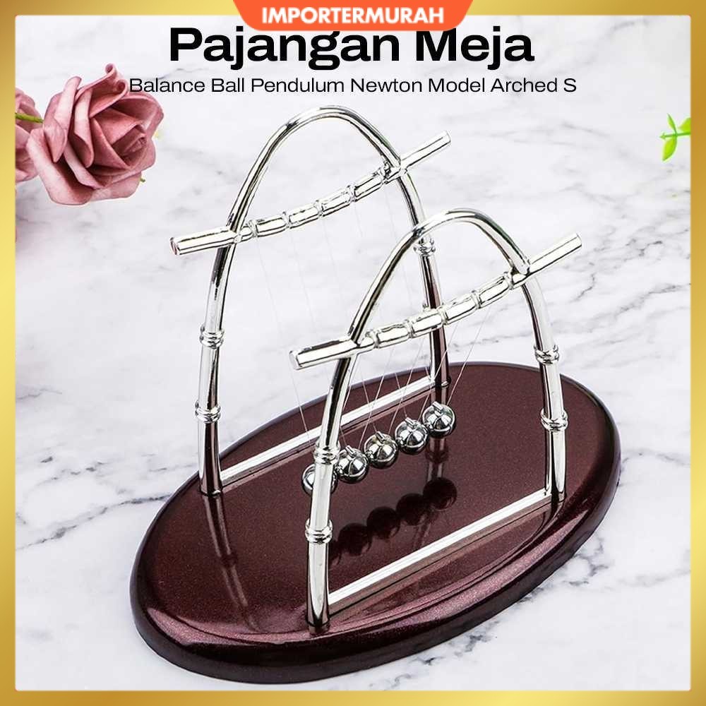 Jual Pajangan Meja Balance Ball Pendulum Newton Model Arched - ZY02 | Shopee Indonesia