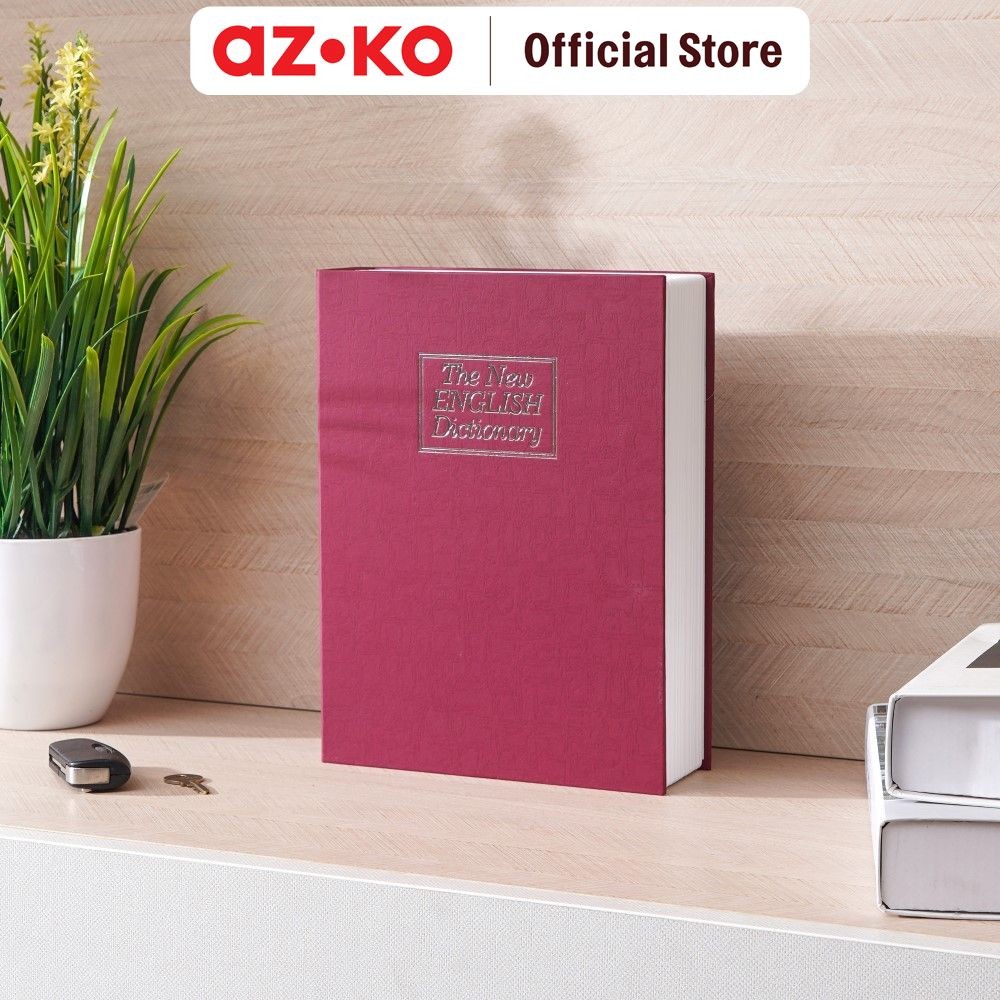 Jual AZKO Krisbow Brankas Kunci 16 Keys - Merah Brangkas Safety Box ...