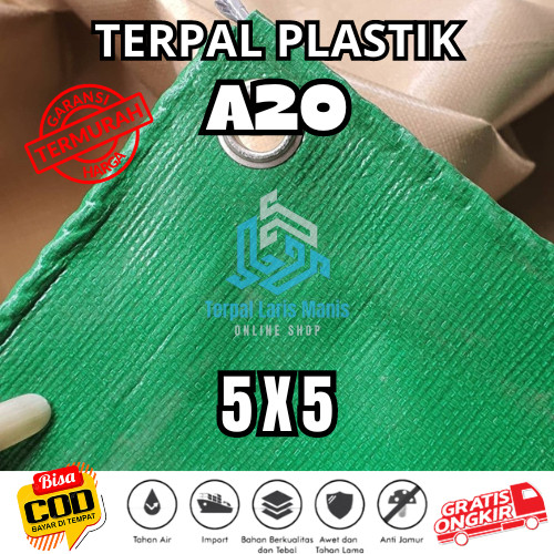 Jual PABRIK TERPAL Terpal A3 A5 A8 A10 A12 A15 A20 5x5 Meter Plastik ...