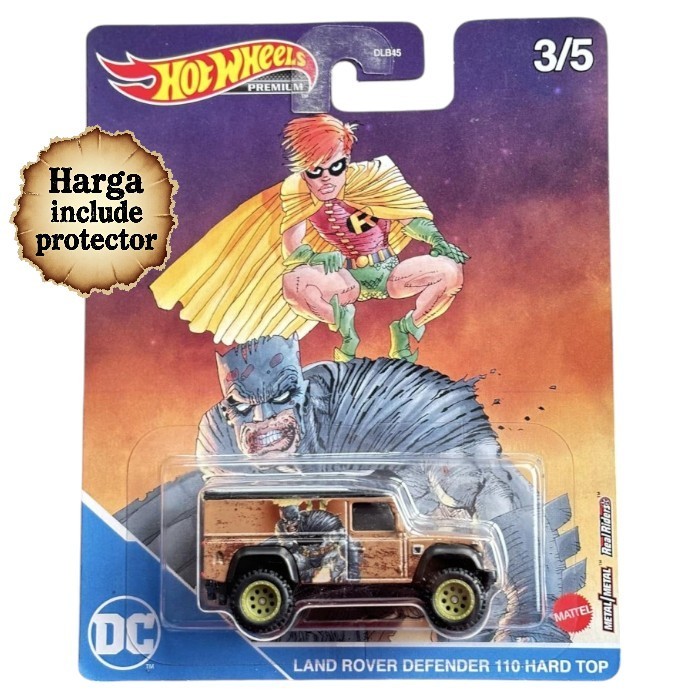 Jual Batman Robin Land Rover Defender 110 Hard Top Hotwheels Premium DC ...